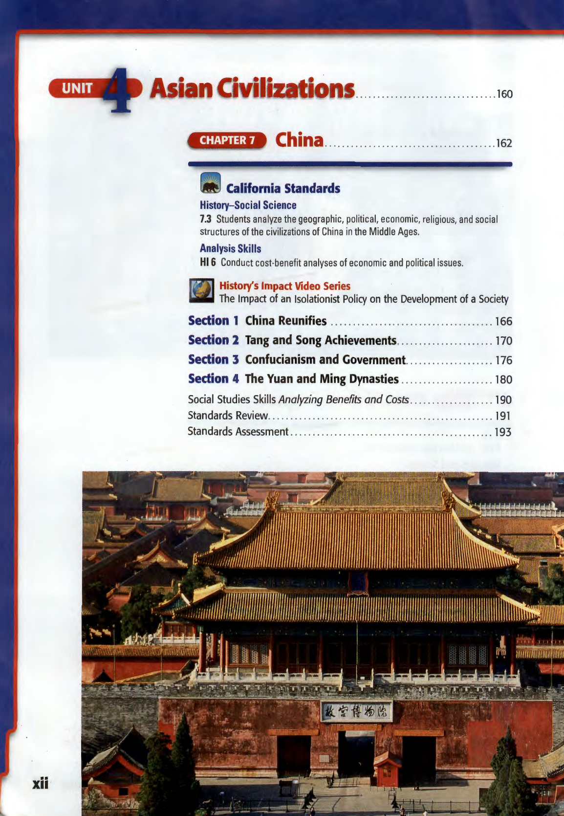 7th Grade World History Medieval to Early Modern Times Cover TOC ...