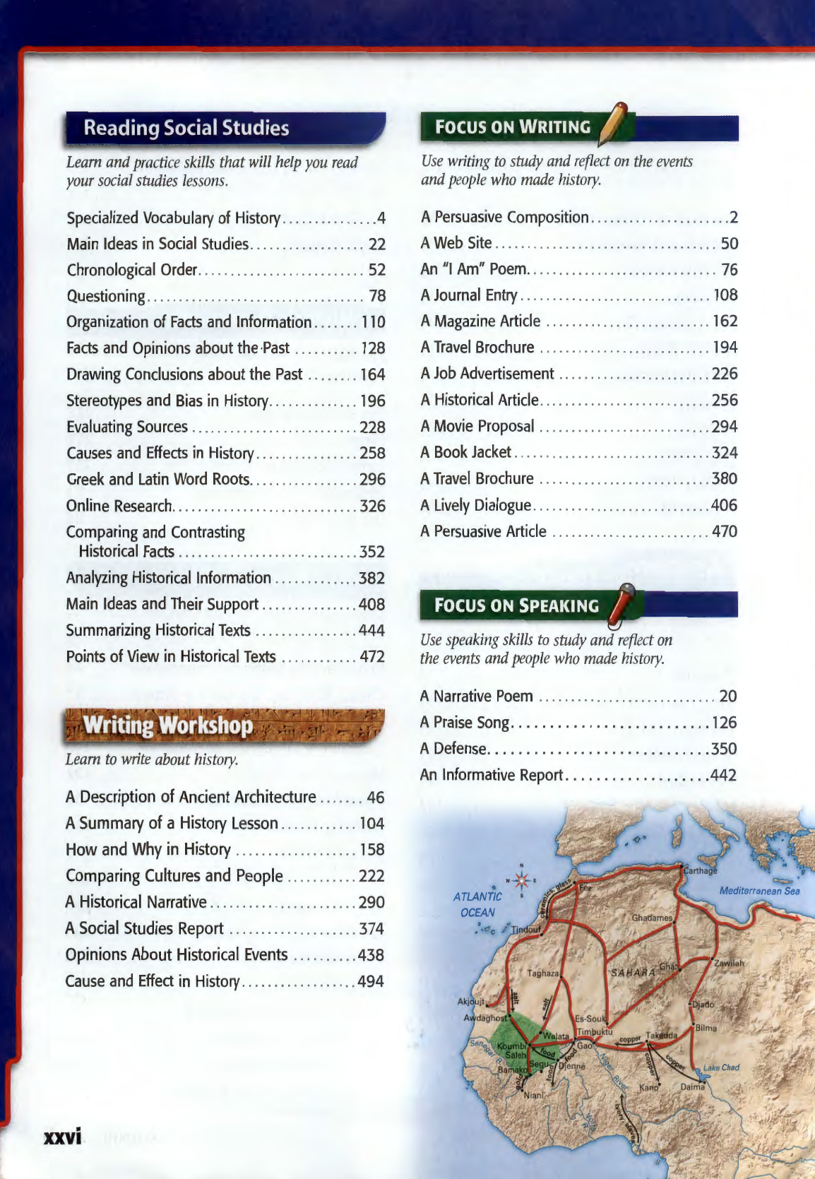 7th Grade World History Medieval to Early Modern Times Cover TOC ...