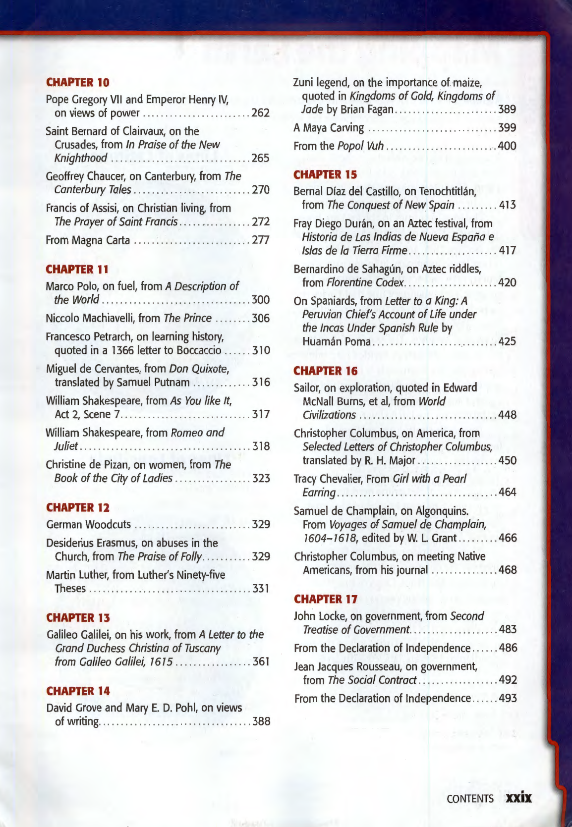 7th Grade World History Medieval to Early Modern Times Cover TOC ...